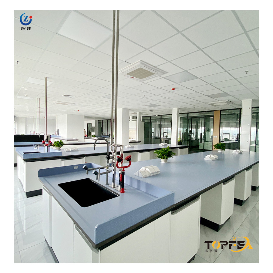 Porcelain Soil Ceramic Laboratory Worktop Waterproof Chemical Resistant
