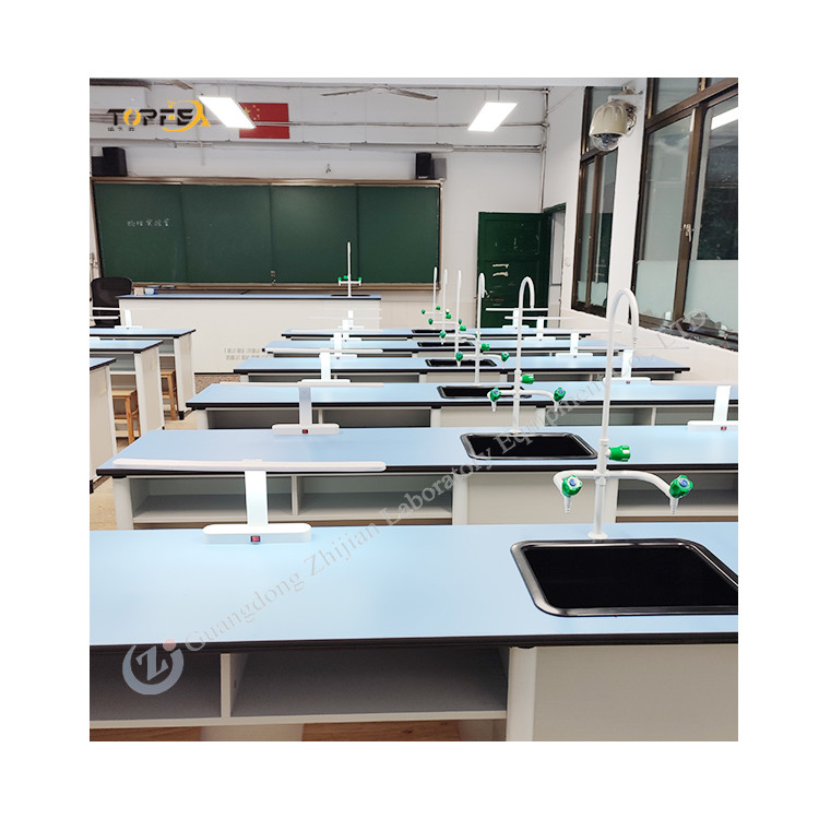 Classic Style School Chemical Lab Furniture With Aluminum-plastic Material