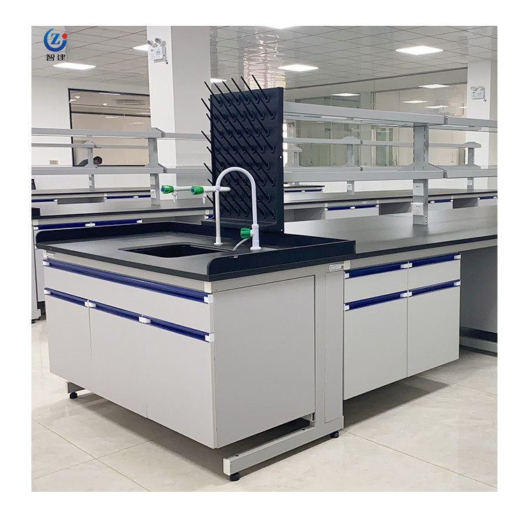 Sturdy Lab Island Bench with 200-250 Kg Load Capacity